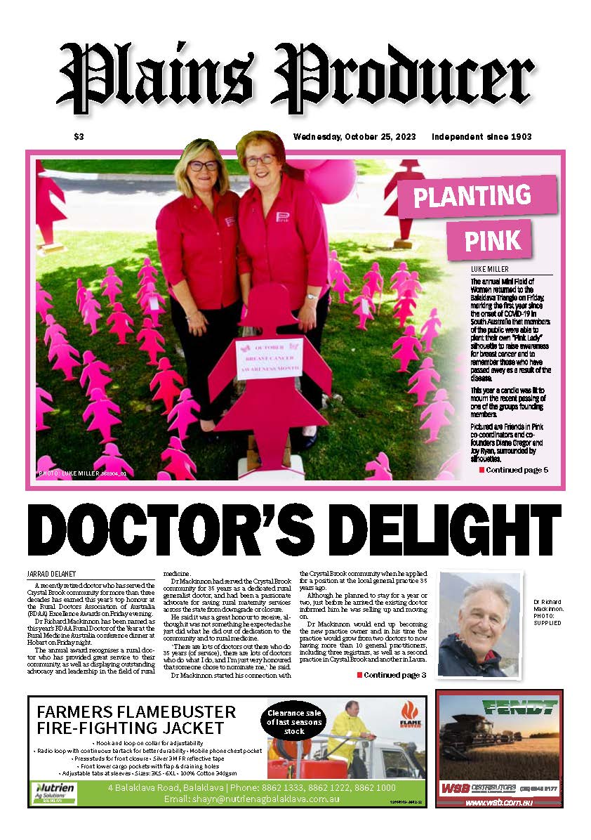 Plains Producer – 25th October 2023 | Plains Producer