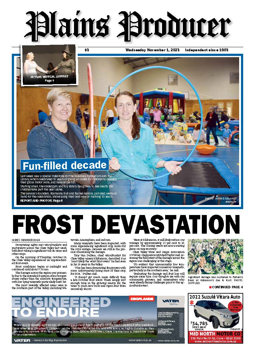 Plains Producer – 1st November 2023 | Plains Producer