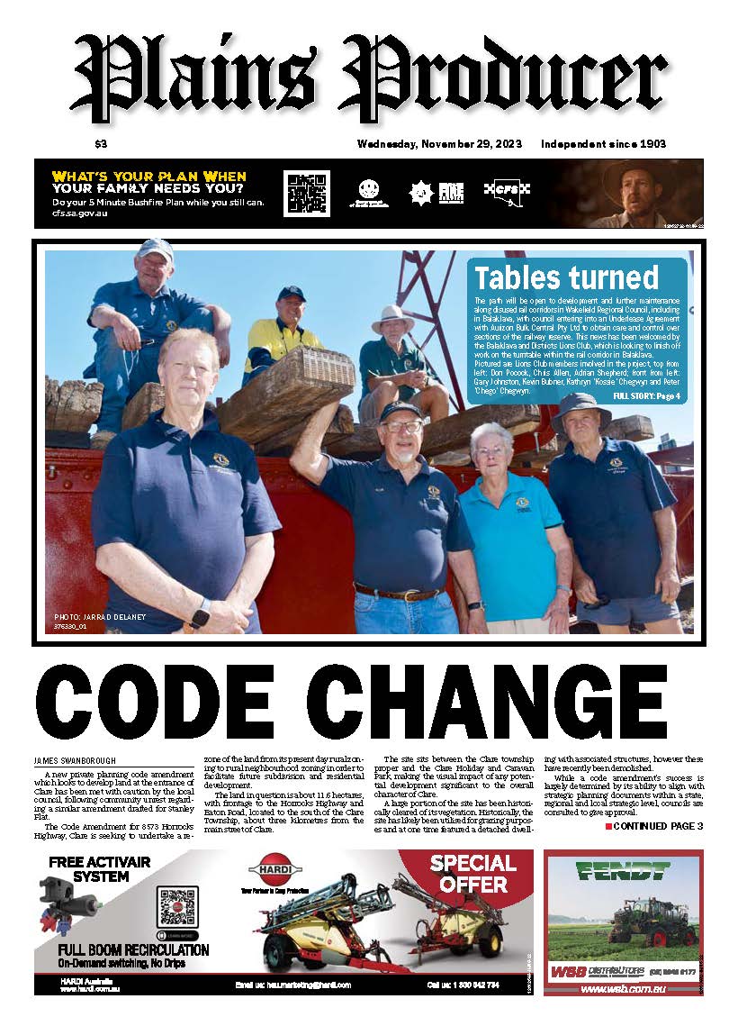 Plains Producer – 29th November 2023 | Plains Producer