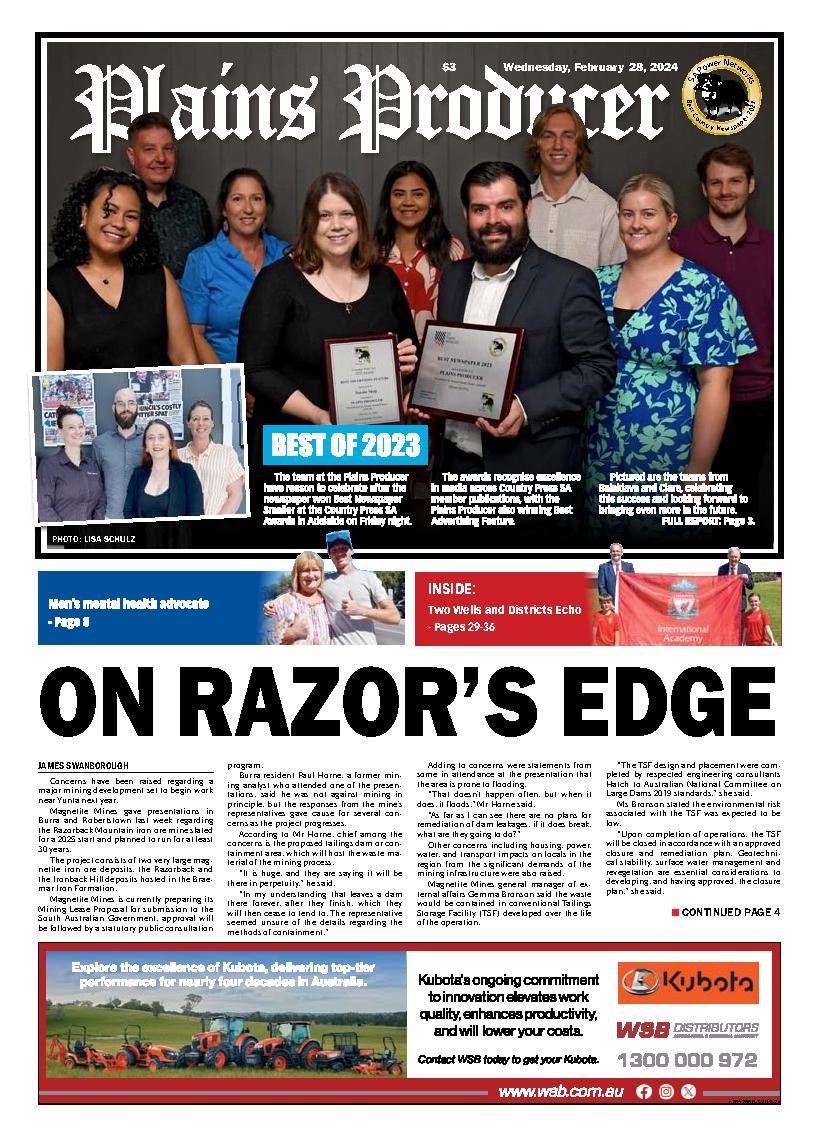 Plains Producer - 28th February 2024 | Plains Producer
