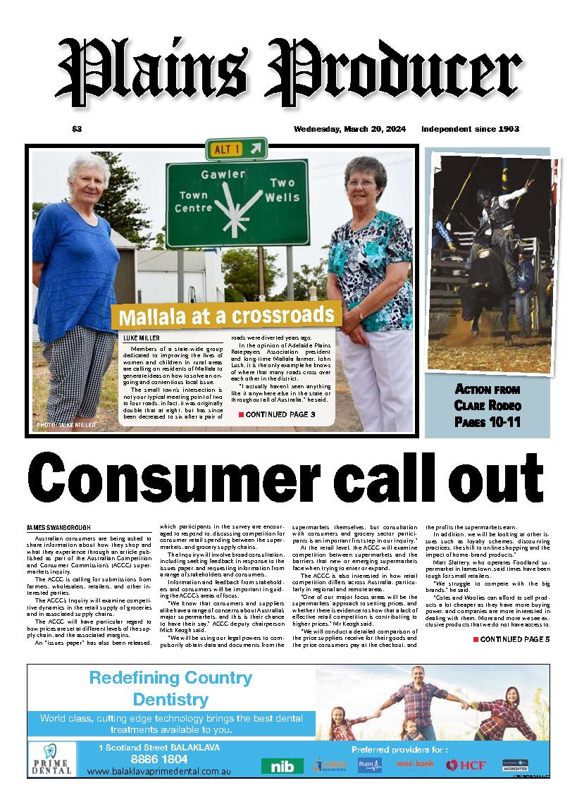 Plains Producer - 20th March 2024 | Plains Producer