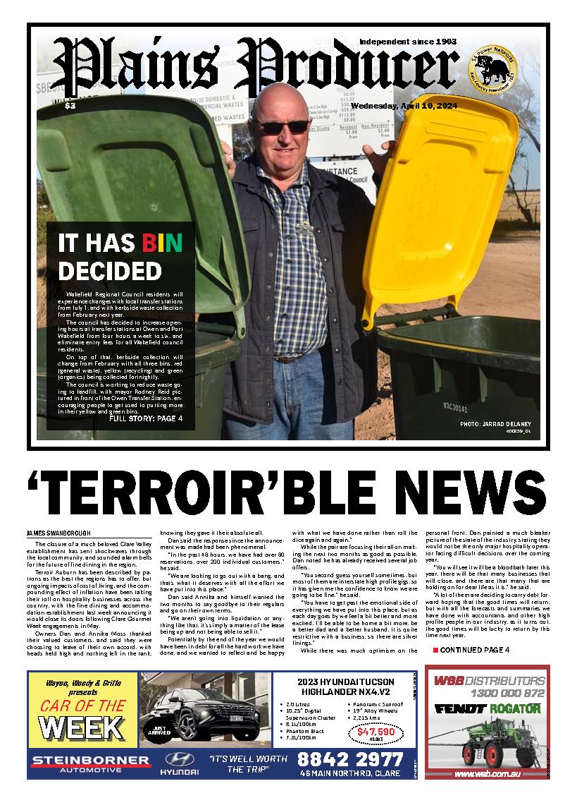 Plains Producer - 10th April 2024 | Plains Producer