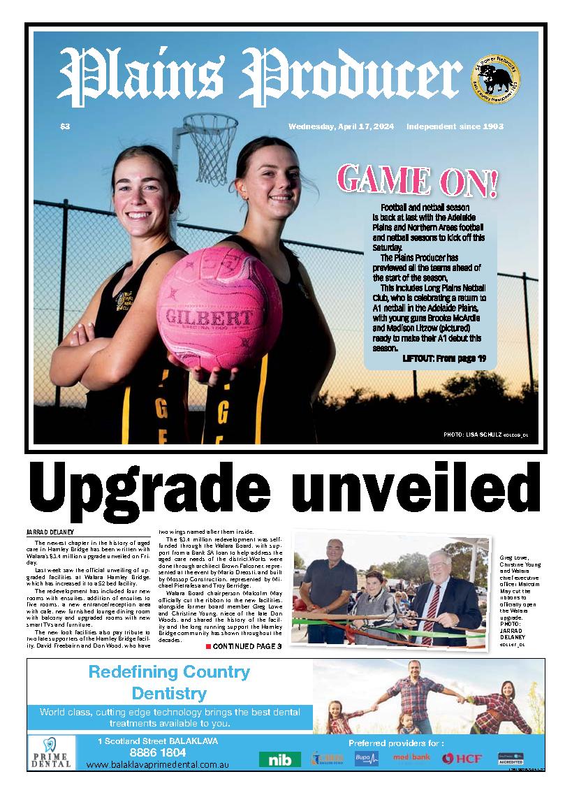 Plains Producer - 17th April 2024 | Plains Producer