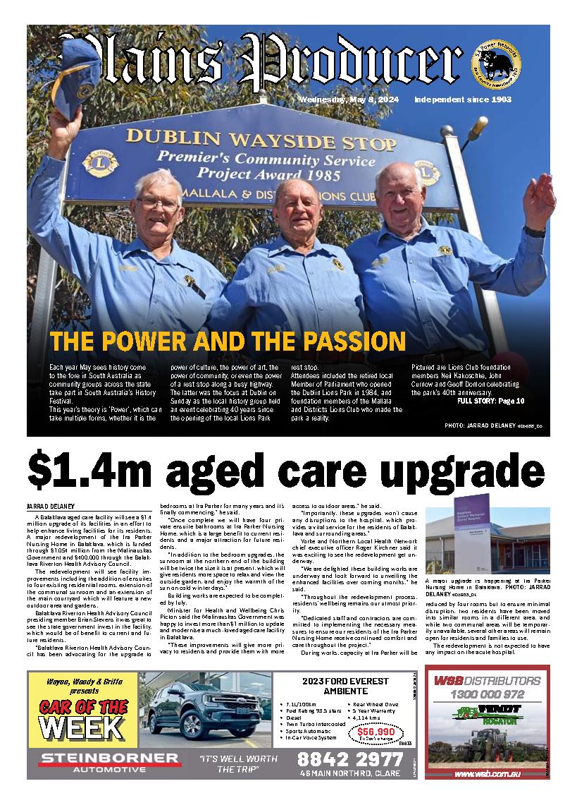 Plains Producer - 8th May 2024 | Plains Producer