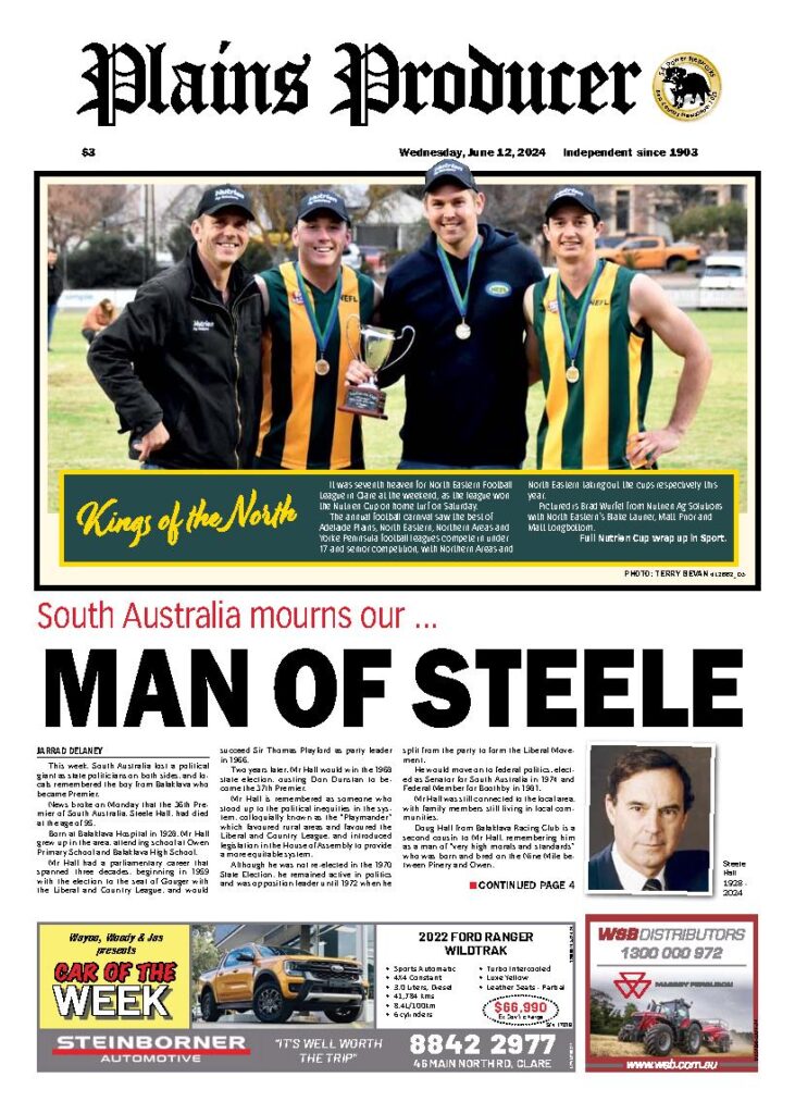 The Plains Producer - 12th June 2024 | Plains Producer