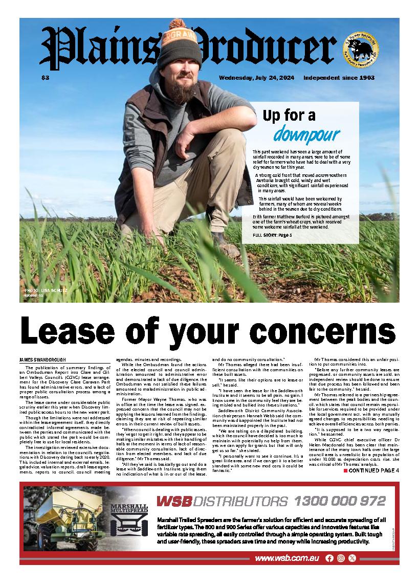 The Plains Producer - 24th July 2024 | Plains Producer