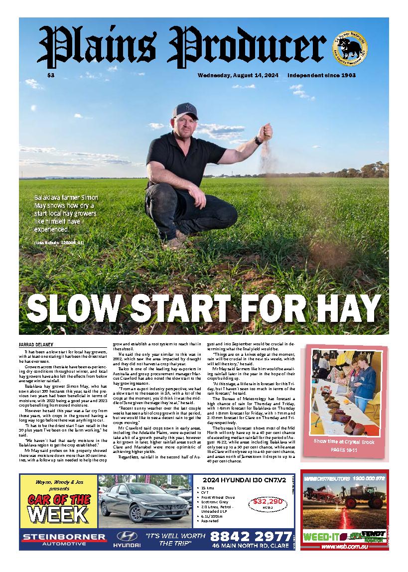 The Plains Producer - 14th August 2024 | Plains Producer