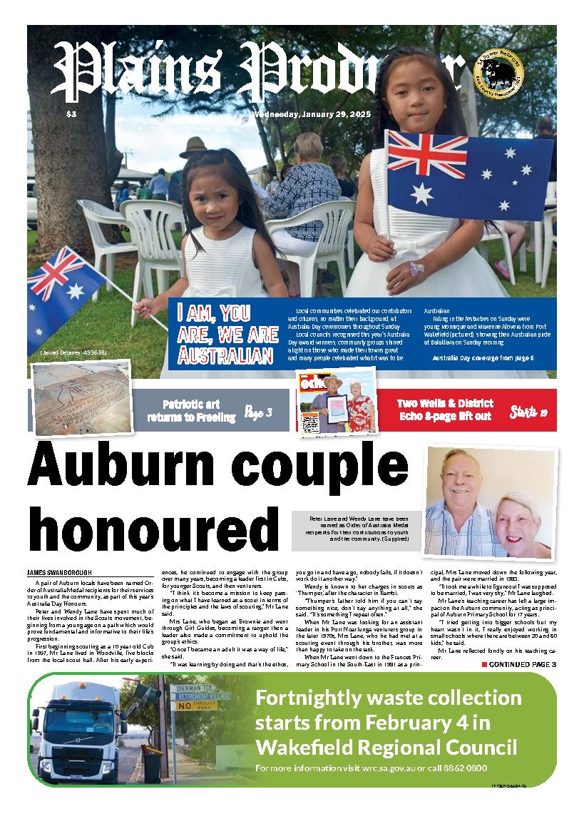 The Plains Producer - 29th January 2025 | Plains Producer