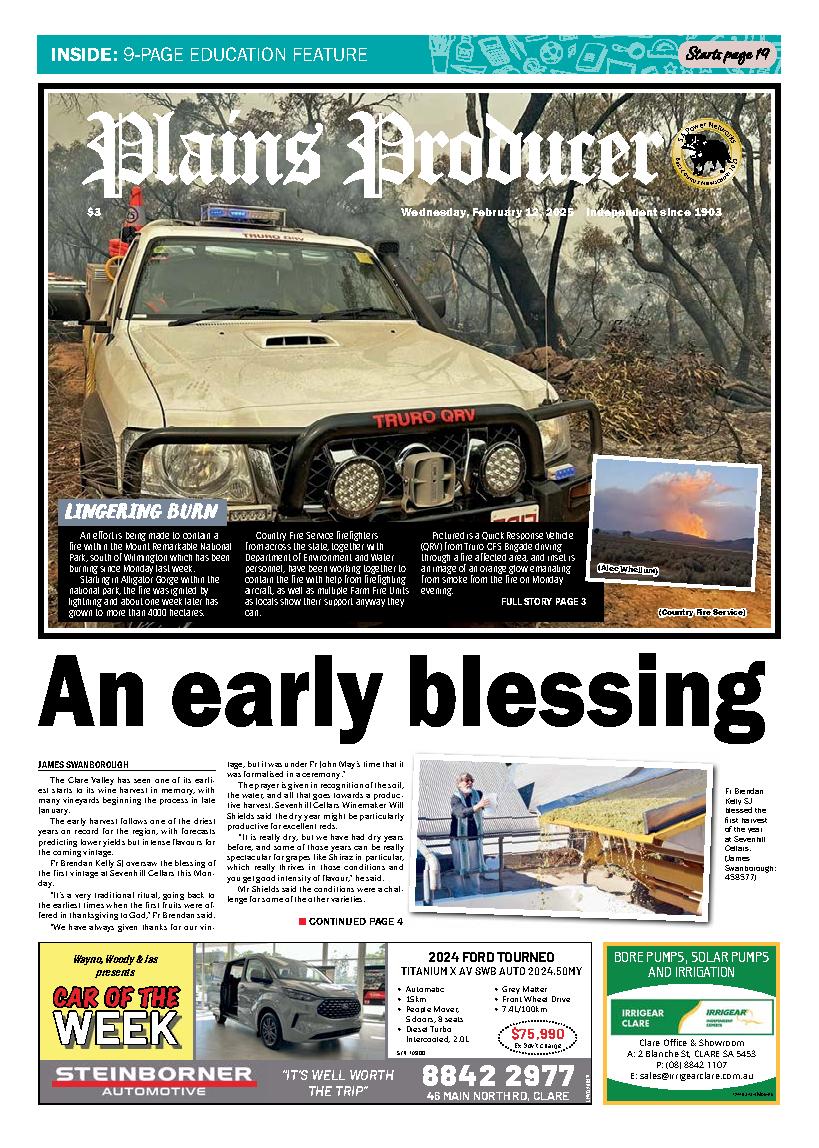 The Plains Producer - 12th February 2025 | Plains Producer