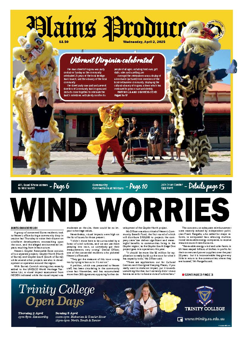 The Plains Producer - 2nd April 2025 | Plains Producer