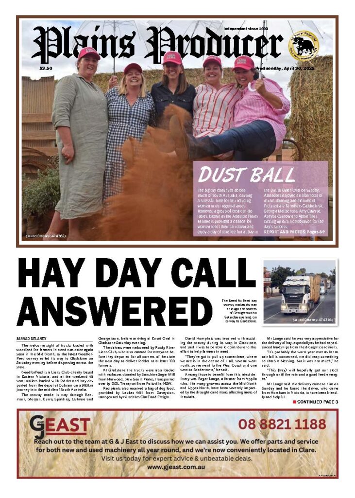 The Plains Producer - 30th April 2025 | Plains Producer