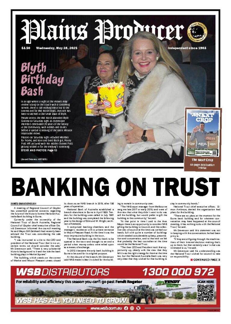 The Plains Producer - 28th May 2025 | Plains Producer