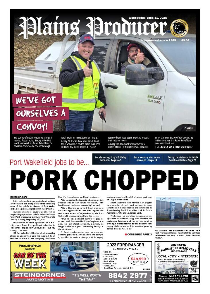 The Plains Producer - 11th June 2025 | Plains Producer