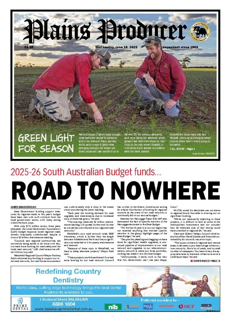 The Plains Producer - 18th June 2025 | Plains Producer