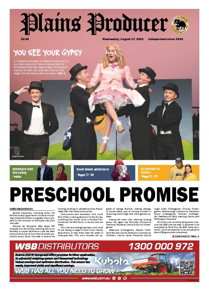 The Plains Producer - 27th August 2025 | Plains Producer